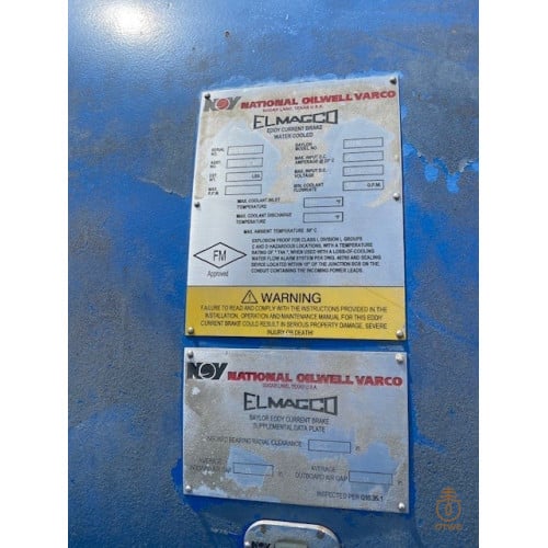 7838W Elmagco Drawworks Brake - Oil The Woodlands Group | Equipment