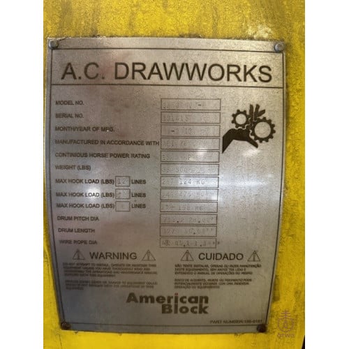 New Surplus DKS -1500D AC Drawworks - Oil The Woodlands Group | Equipment
