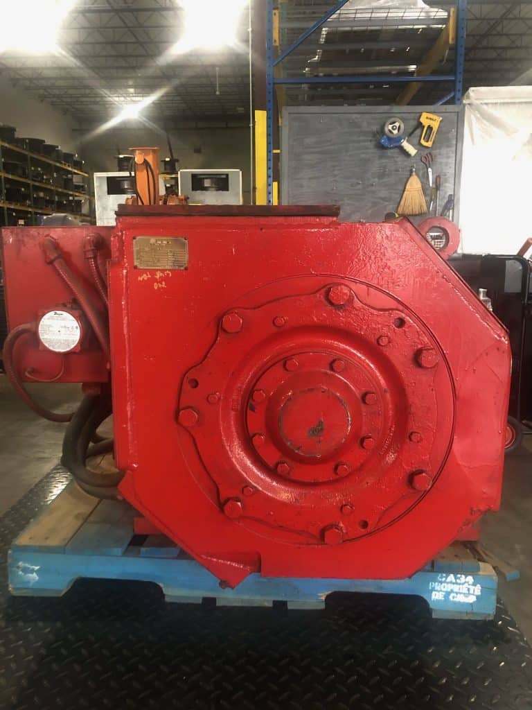 DC 752 / 1000 HP Traction Motor, 980 RPM, 750 Volts, 1085 AMPS - Oil ...