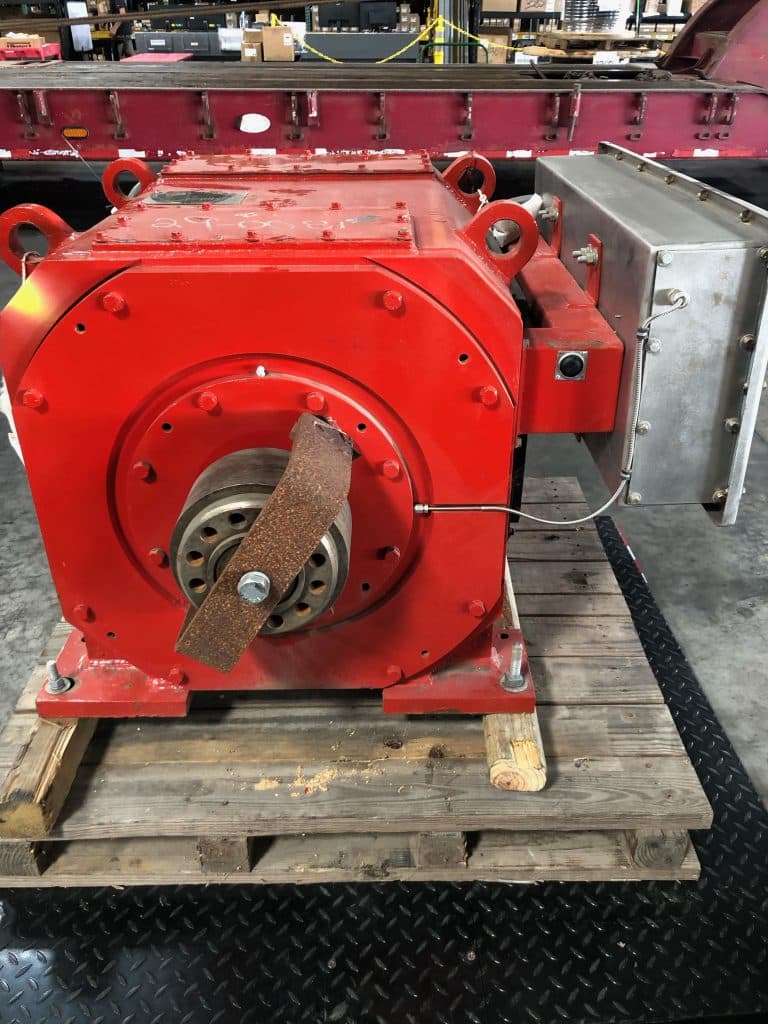 Traction Motor 800 HP AMD800, Voltage 600, RPM 800/1200 MAX RPM 2200 ...