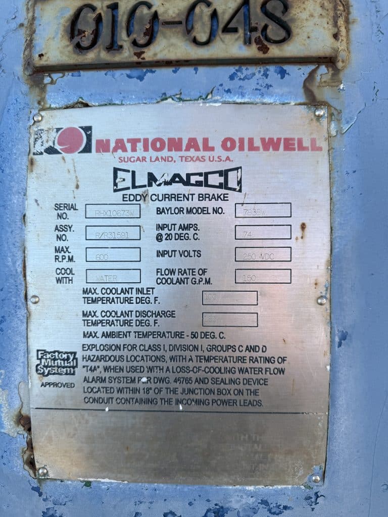 Elmagco 7838 Break - Oil The Woodlands Group | Equipment
