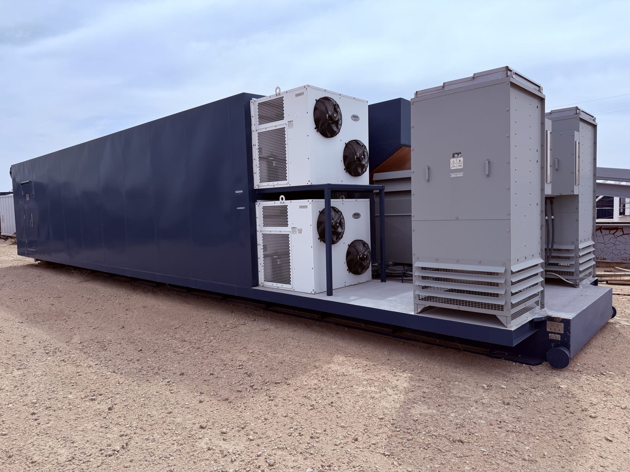 SCR / VFD HOUSE - Oil The Woodlands Group | Equipment