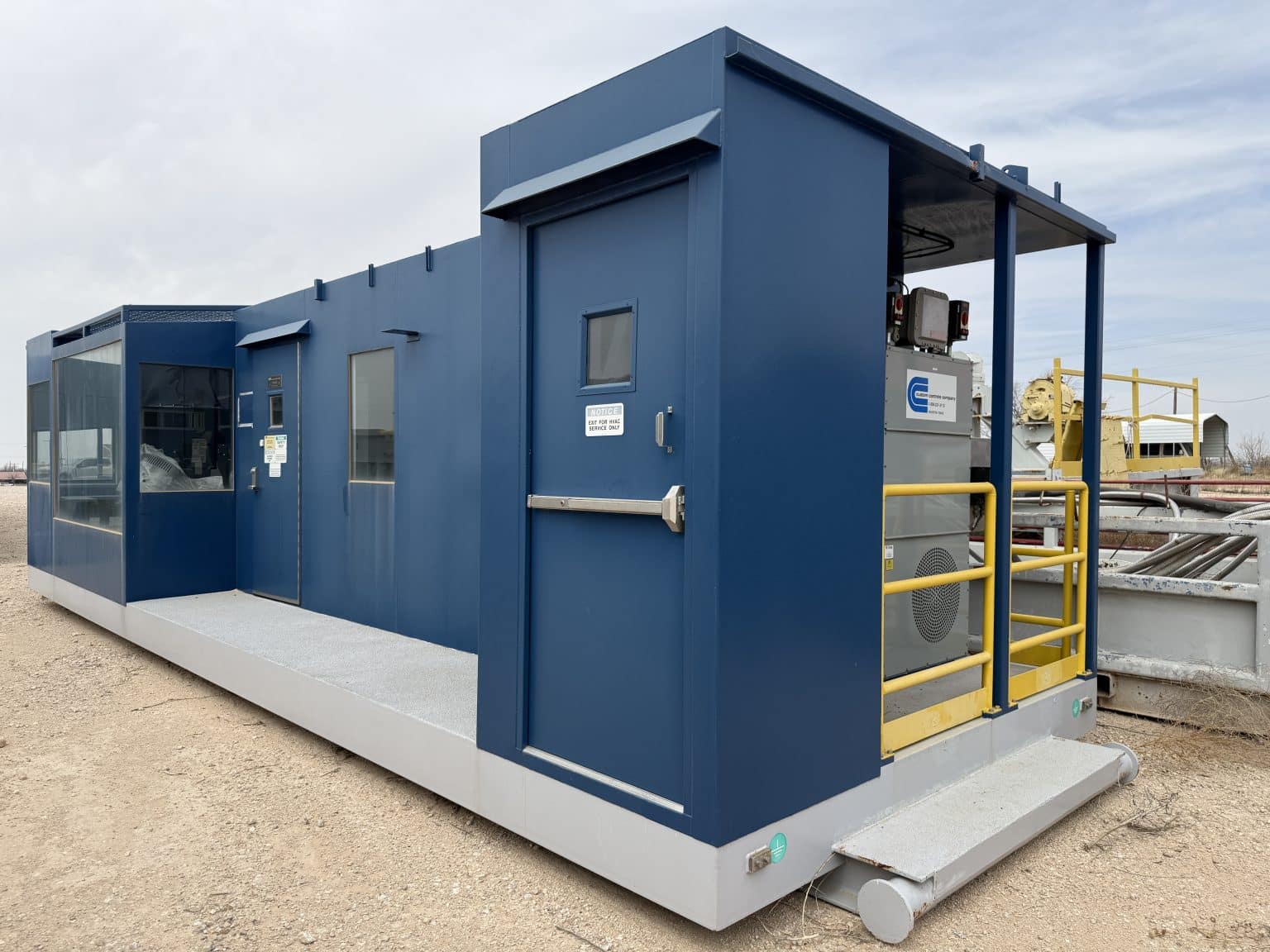 SCR / VFD HOUSE - Oil The Woodlands Group | Equipment
