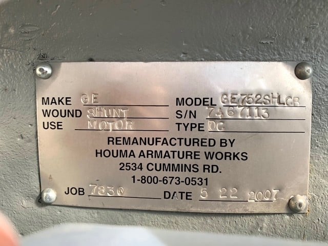GE 752 Traction Motors - Oil The Woodlands Group | Equipment