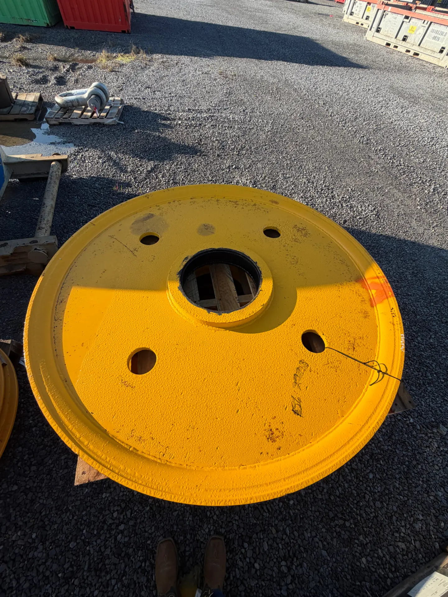 Sheave Crown and Traveling Block 60 IN ,10 IN Pin Grove (surplus New)QT ...