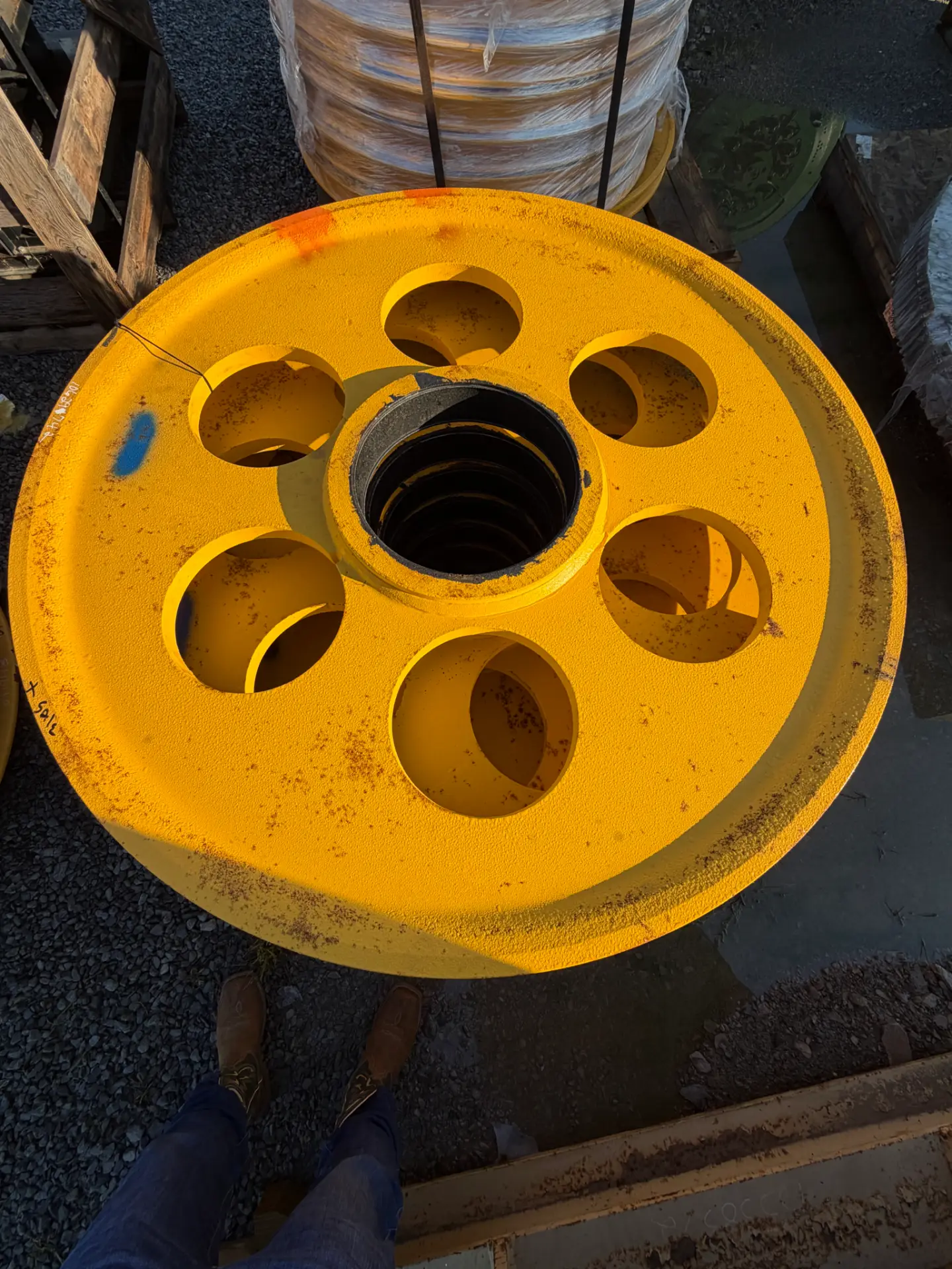 Sheave Crown and Traveling Block 60”,12” Pin Grove 1.6 Surplus New ...