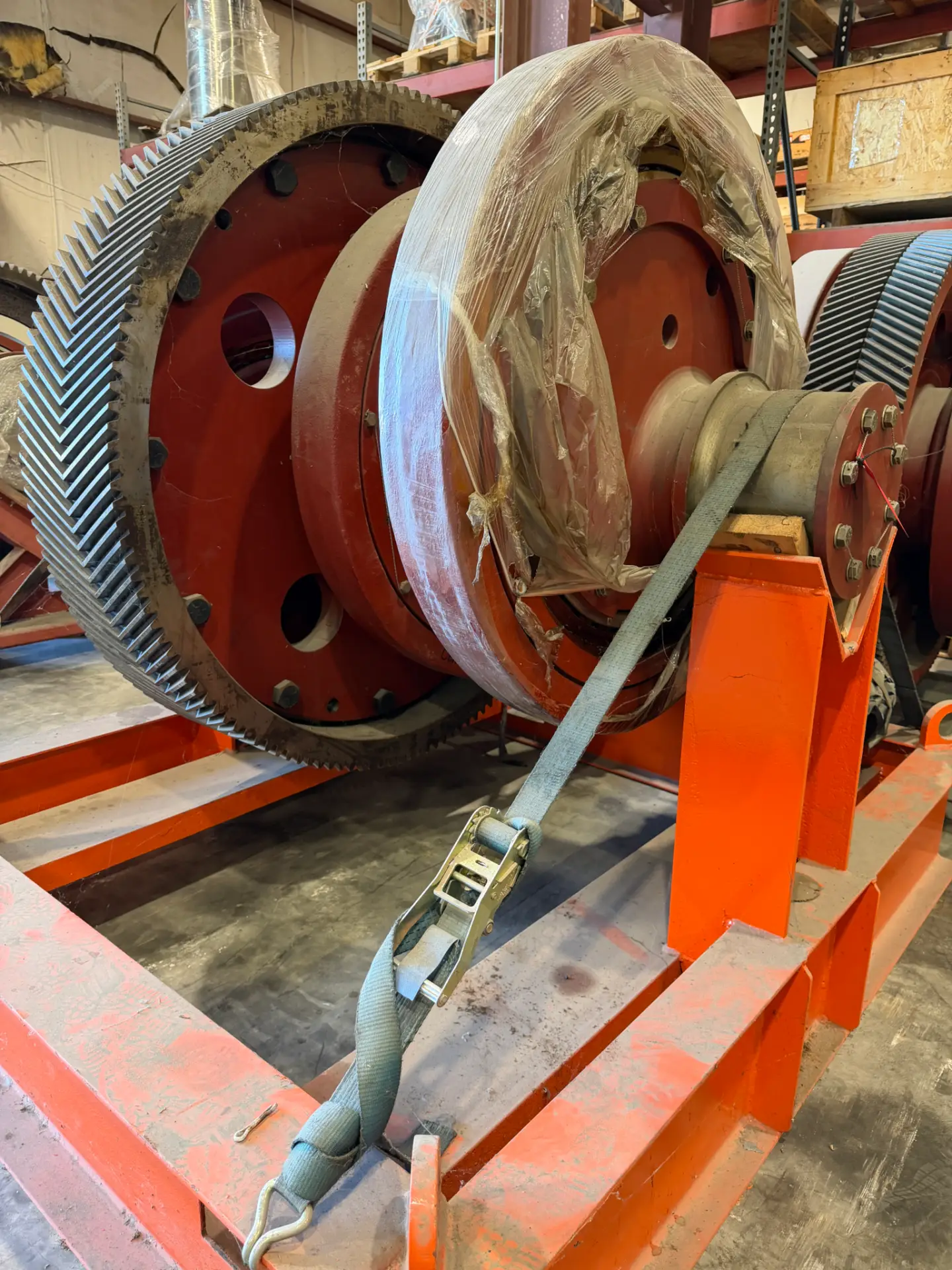 NOV FB1600 Mud Pump Crankshaft with Connecting Rods and Bull Gear - Oil ...