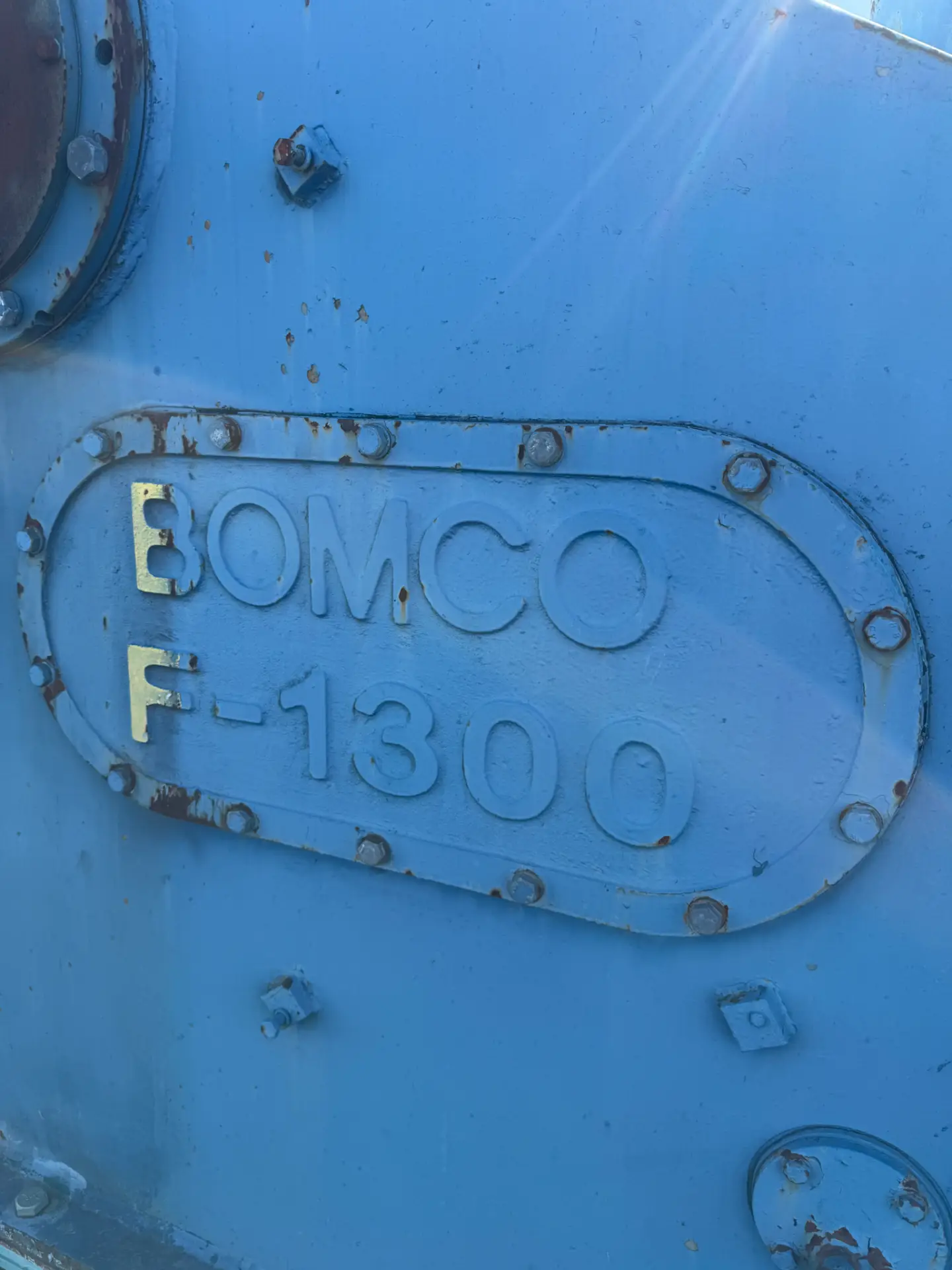 Bomco 1300 HP Mud Pump - Oil The Woodlands Group | Equipment